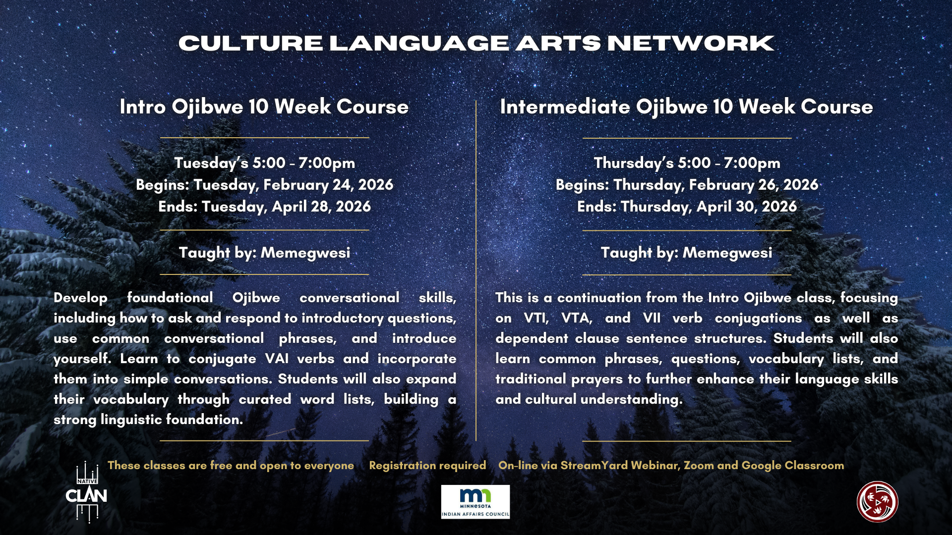 Culture, Language, Arts Network (CLAN) - MAIC
